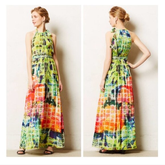 Anthropologie | Dresses | Anthro Geisha Designs Kolkata Dress Size 6 ...